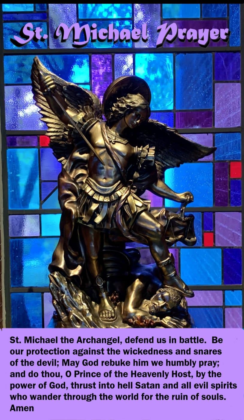 Archangel Michael Prayer For Protection Prayer To Saint Michael